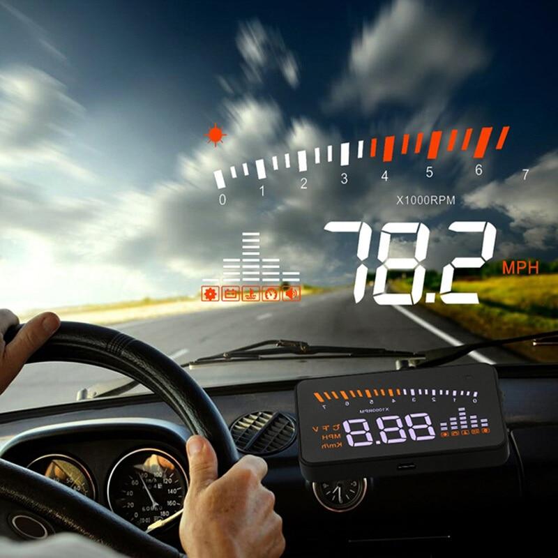 Car Windshield Heads Up Display For Vehicular Warnings & Alarms – radekus