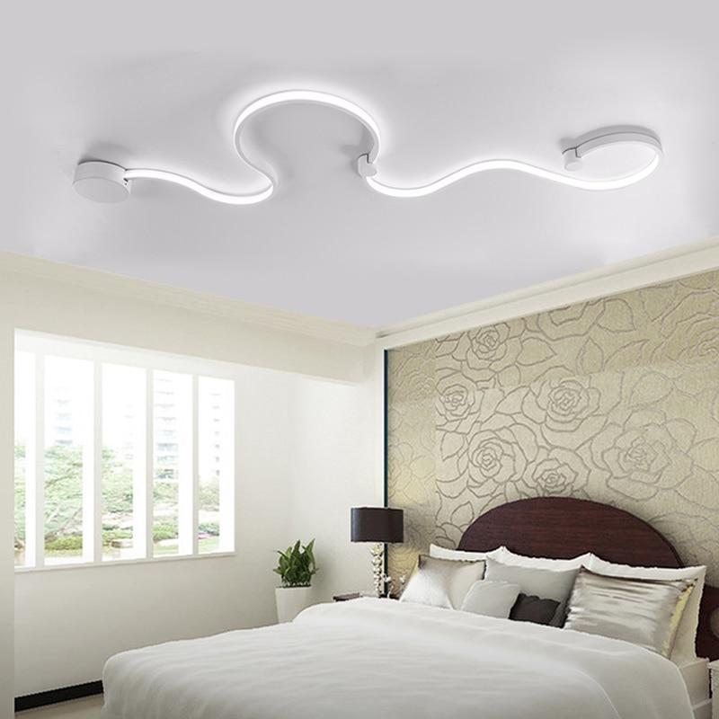 Wavy Pattern Led Home Decor Ceiling Wall Lights For Living Room Bedroom ...