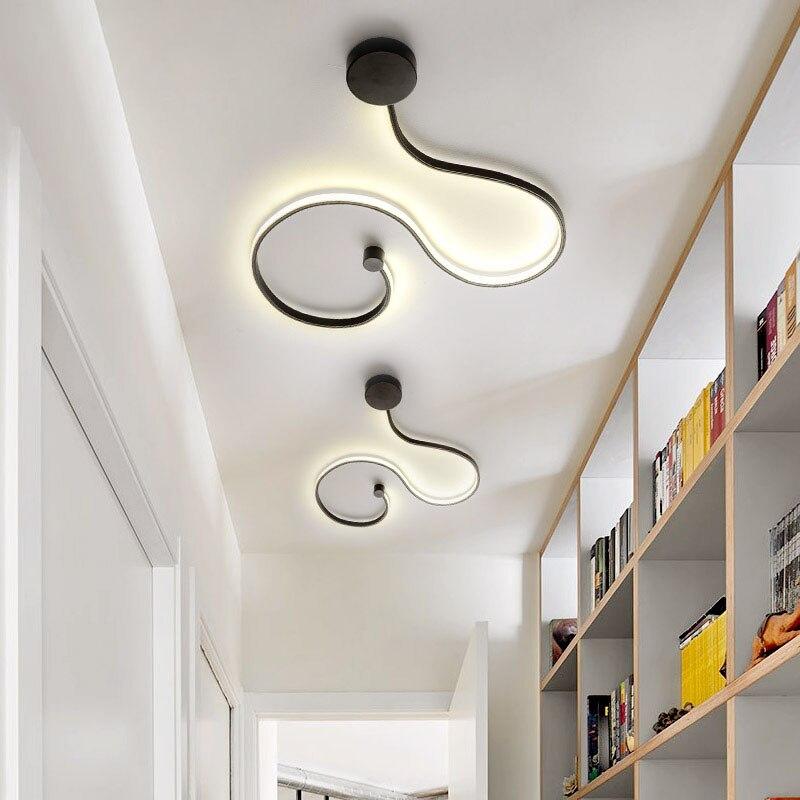 Wavy Pattern Led Home Decor Ceiling Wall Lights For Living Room Bedroom ...